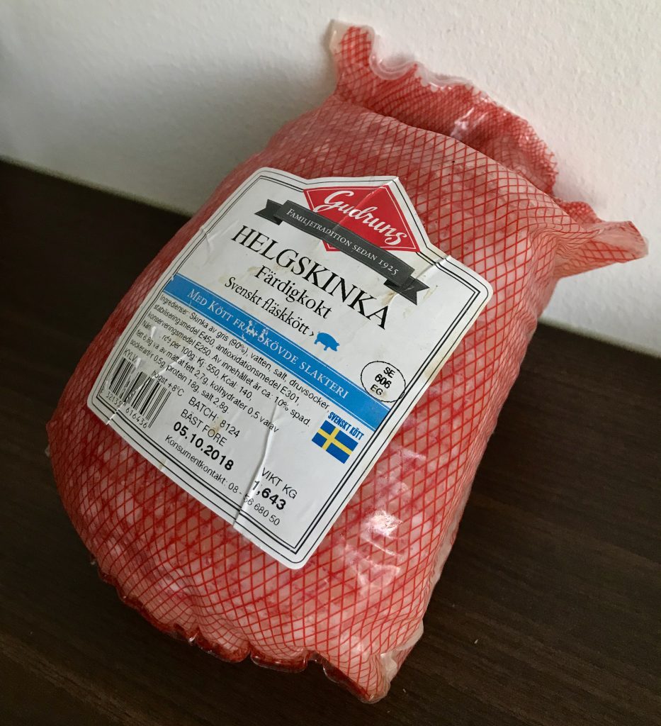 Julskinka eller helgskinka - Emmas Julblogg